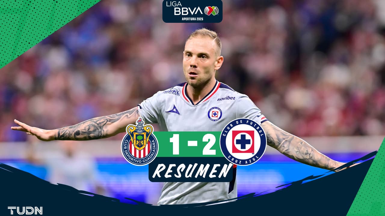 Cruz Azul derrota a Chivas a domicilio y se mantiene en los primeros sitios de la Liga MX | TUDN ...