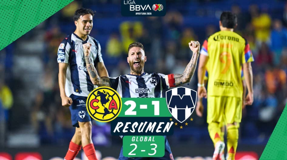América vs. Monterrey: goles, resultado y resumen del partido de vuelta ...