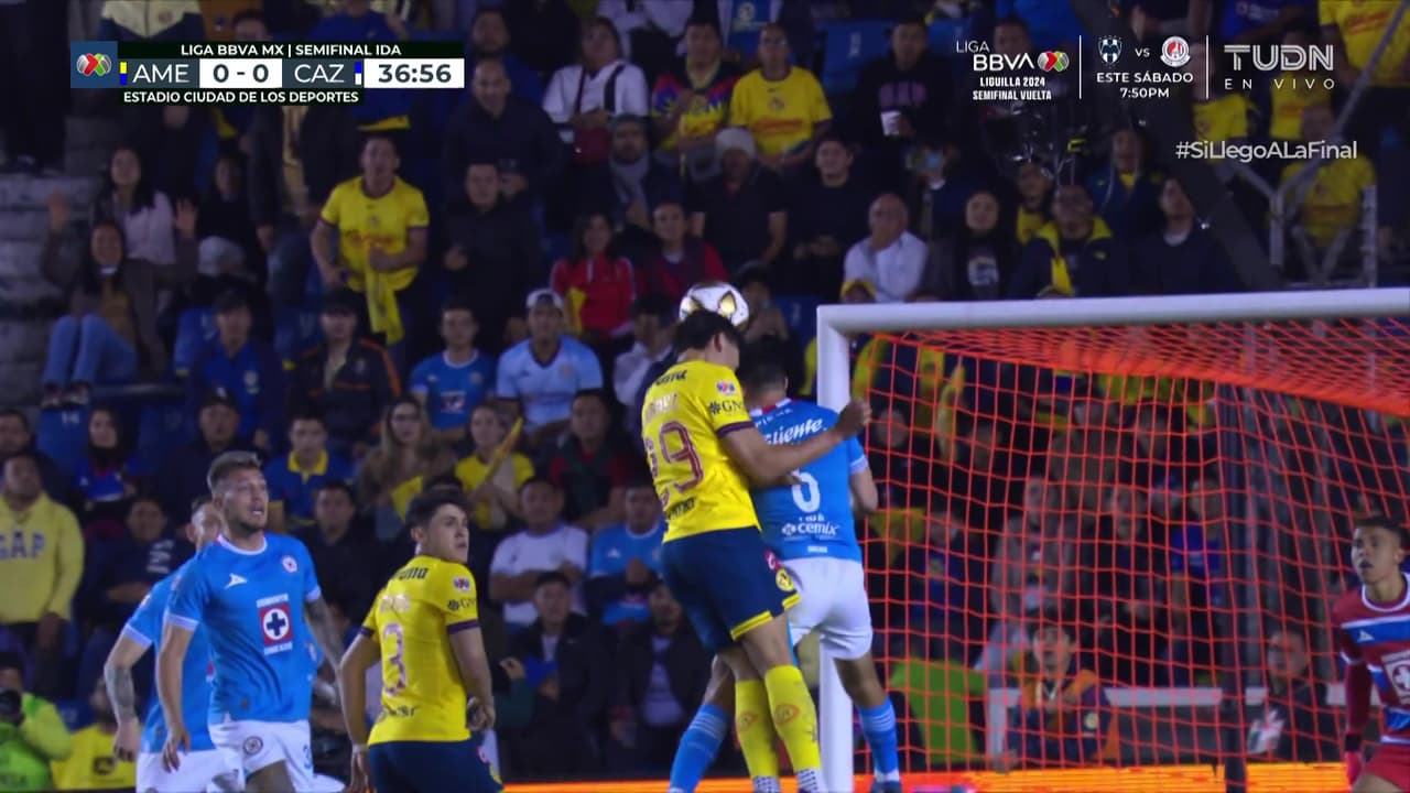América vs. Cruz Azul EN VIVO Semifinal Ida Liga MX Apertura 2024: Minuto a minuto del partido ...