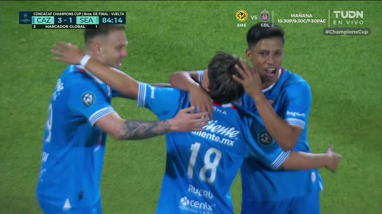 Cruz Azul vs. Seattle Sounders: Goles, resumen, resultado de partido de Concacaf Champions Cup ...