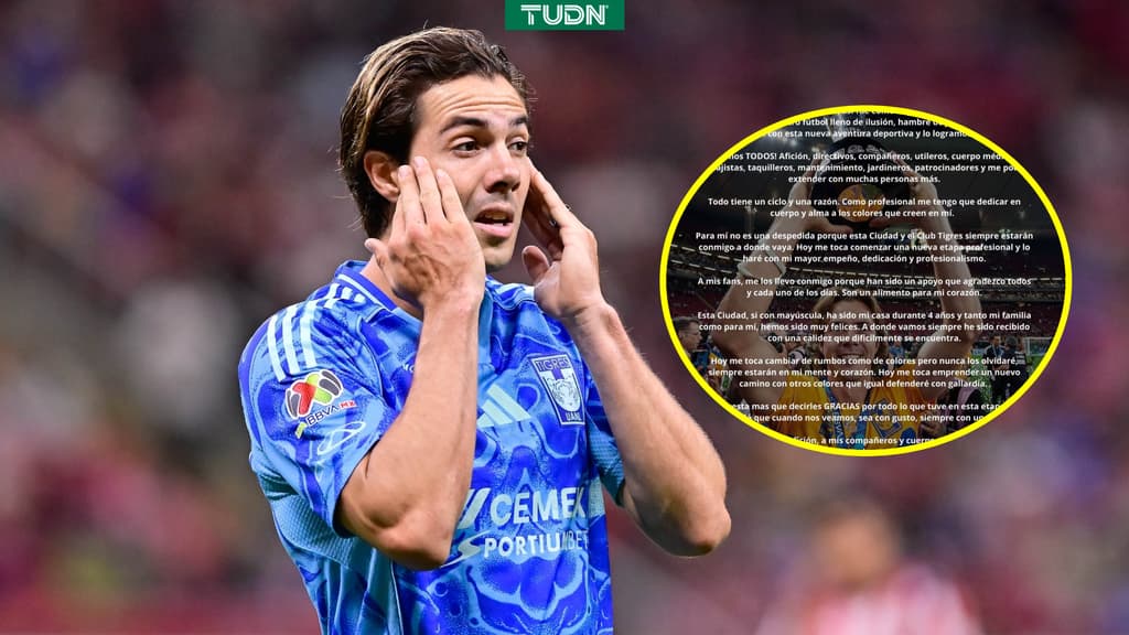 El mensaje de Sebastián Córdova para su nuevo club tras baja de Tigres ...