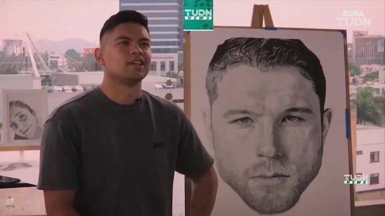 Alejandro Cruz se inspira en el ‘Canelo’ para desarrollar su arte ...