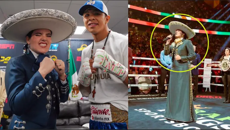 Así le fue a Camila Fernández en vuelta al ring tras fallar en el Himno ...