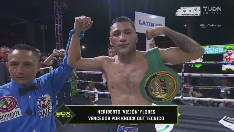Box Televisa, Heriberto Viejon Flores gana el campeonato internacional ...
