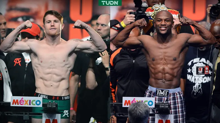 Canelo Álvarez revela por qué aceptó cláusula de peso vs. Mayweather ...