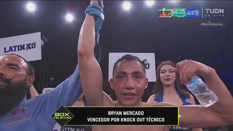 ¡Destructor nocaut de Bryan Mercado en Box Televisa! | TUDN Boxeo | TUDN