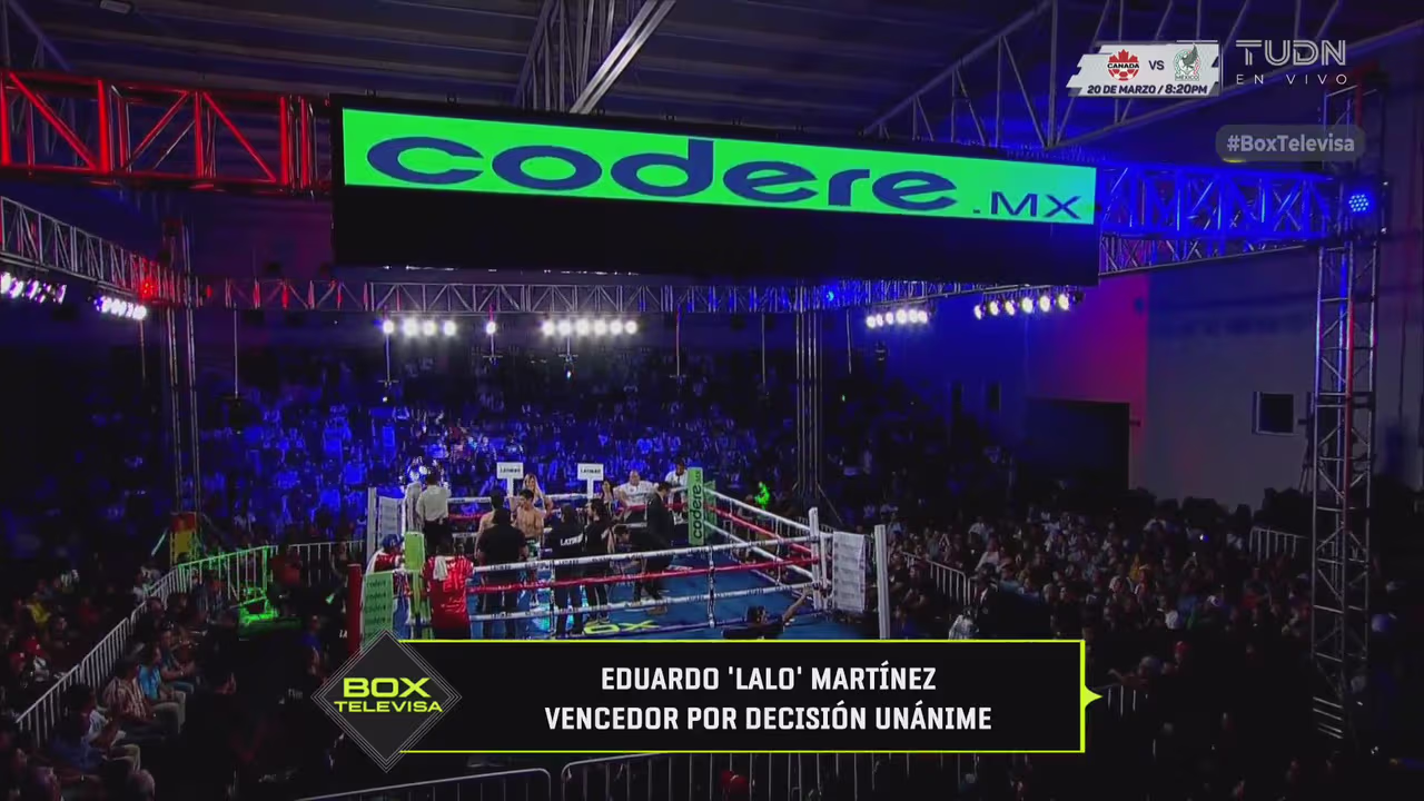 ¡Eduardo Martínez gana por decisión unánime sobre 'Cruzito' de la Cruz ...