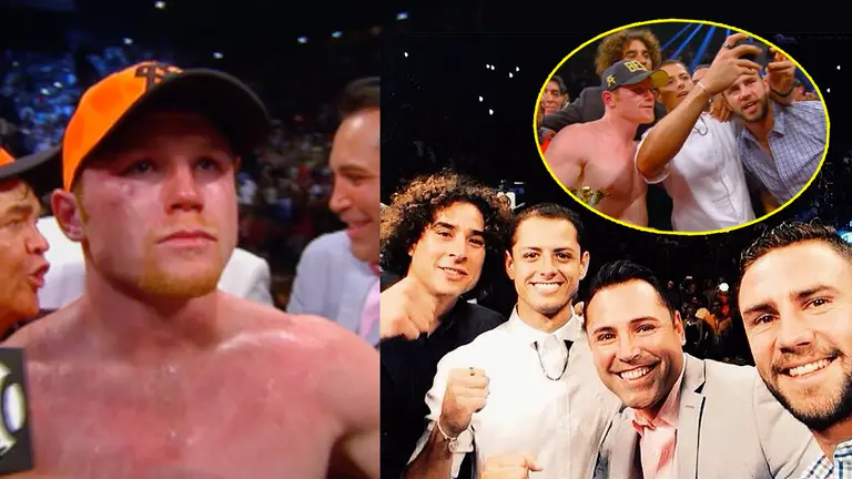 El día que Canelo casi es vencido por un cubano frente a Chicharito ...