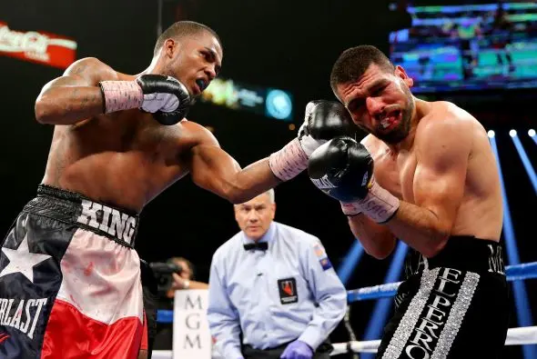 James De la Rosa sorprendió a Alfredo ´Perro´ Angulo | TUDN Boxeo | TUDN