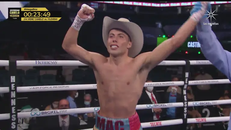 ¡Le pegó fuerte! Marc Castro demostró su poder ante Moraga | TUDN Boxeo ...