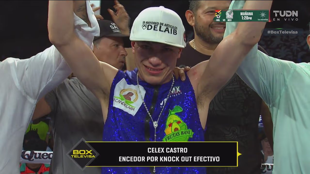 ¡Celex Castro y Ricardo Salgado cumplen en Box Televisa! | TUDN Boxeo ...