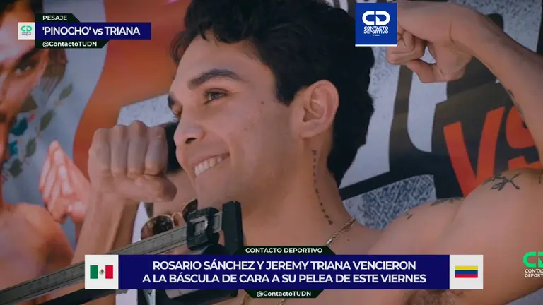 ‘Pinocho’ Sánchez y Jeremy Triana cumplen con la romana | TUDN Boxeo | TUDN