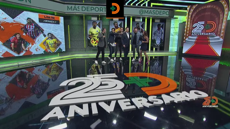 ¡Celebrando! Más Deporte cumple 25 años en el gusto del público | TUDN ...