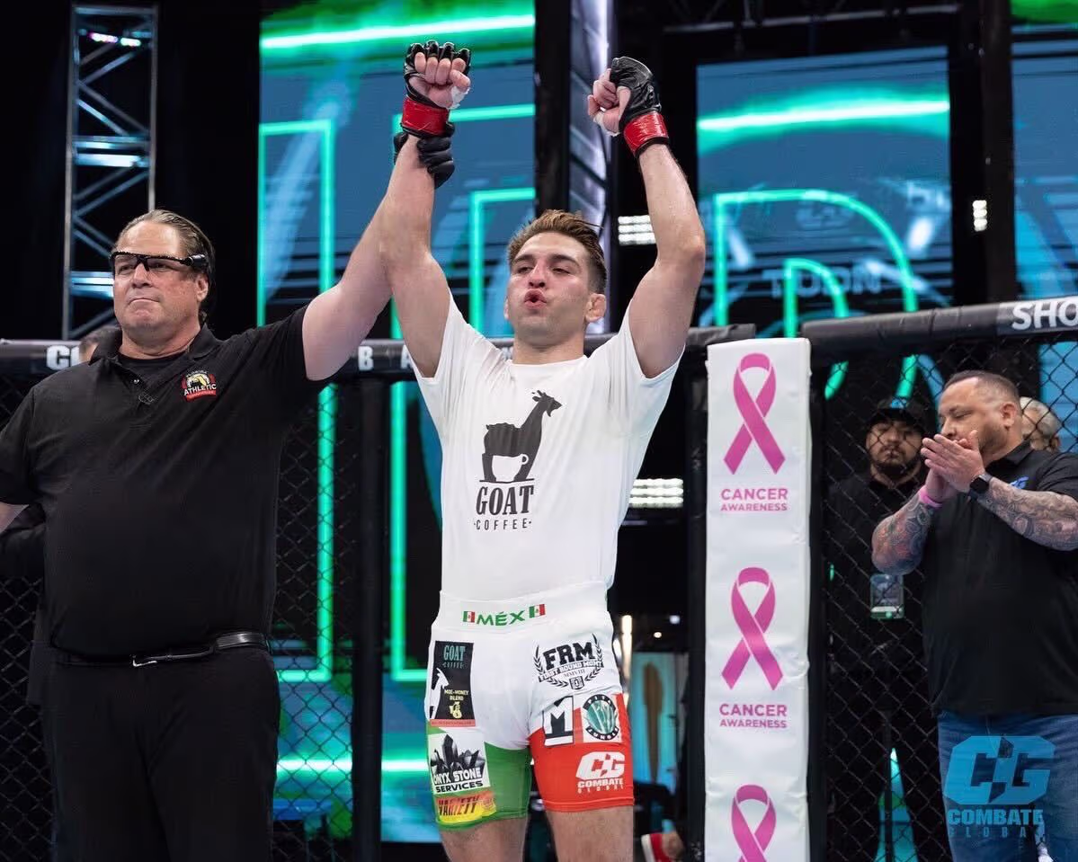 Combate Global: el mexicoamericano Moses Diaz sigue invicto y con paso ...