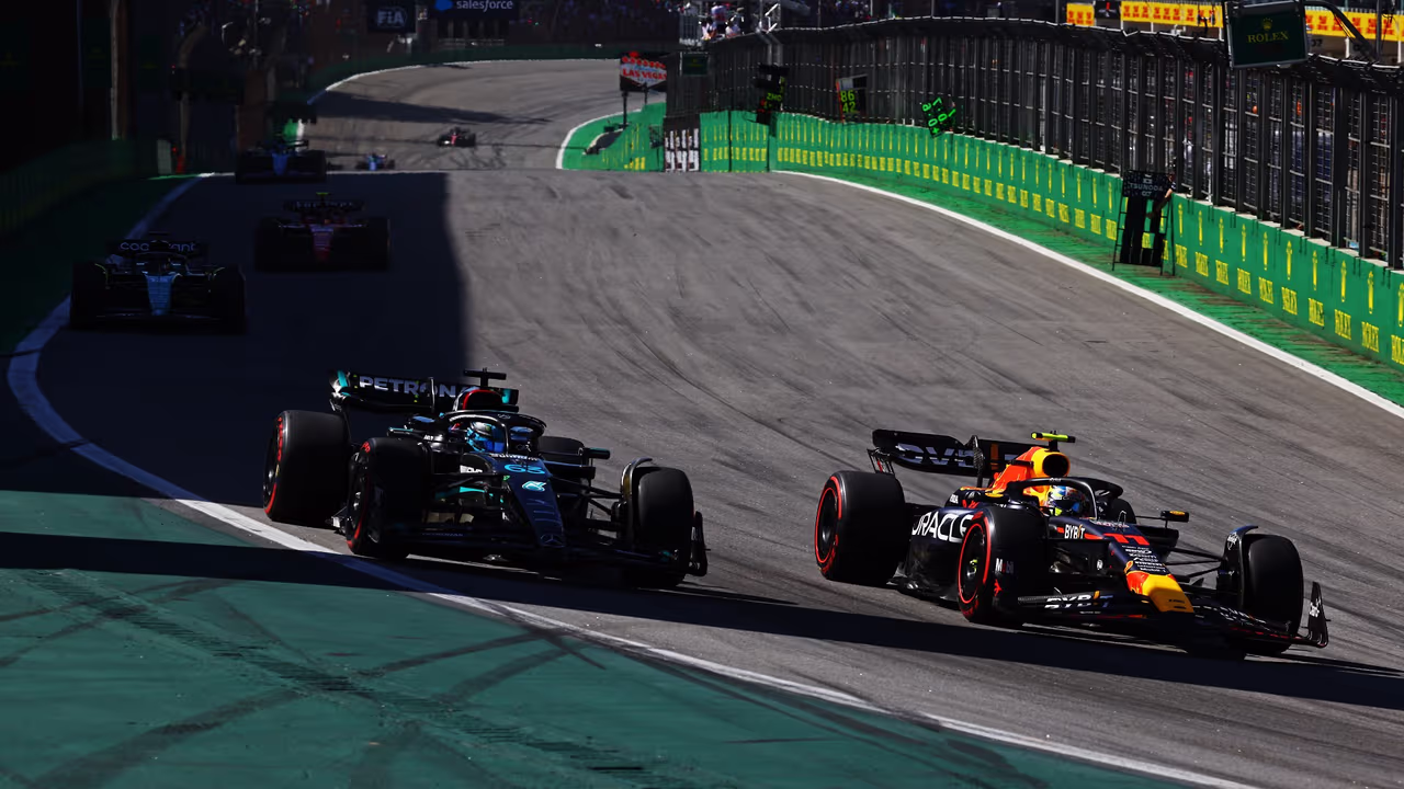 Checo Pérez araña el podio en GP de Brasil por milésimas ante Fernando ...