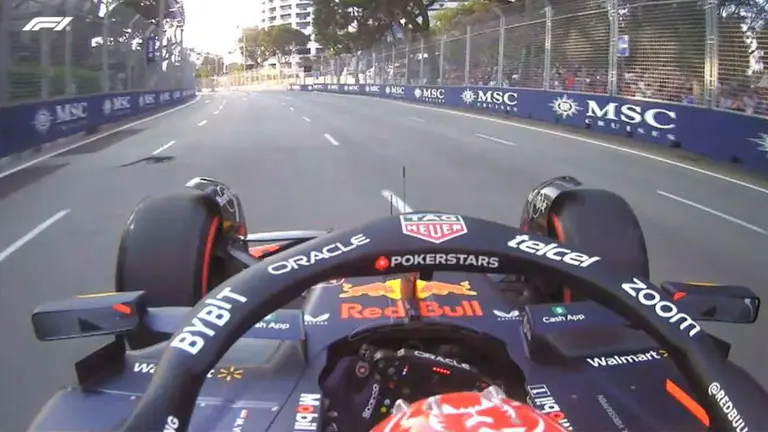 ¿Godzilla Jr? La curiosa interrupción en las prácticas de F1 en el Gran ...