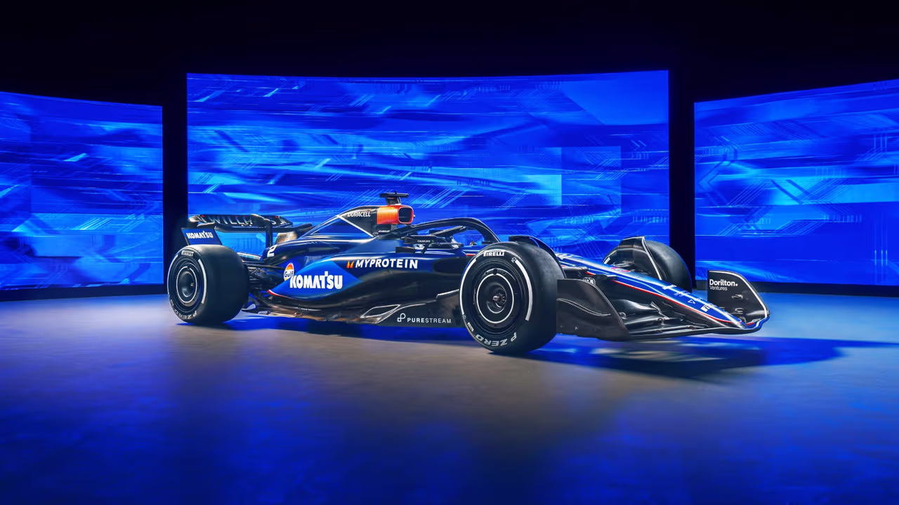 Williams reveló su elegante monoplaza FW46 | TUDN Fórmula 1 | TUDN