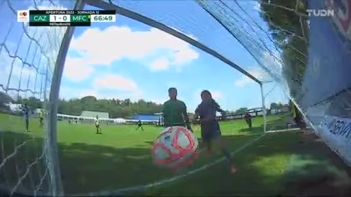 ¡Autogol! María Fernanda Sandoval regala la anotación a las celestes ...