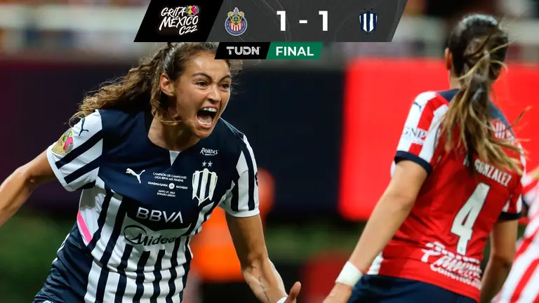 Chivas Femenil 1-1 Rayadas, Campeón de Campeones Liga MX Femenil. Goles, resultado y resumen ...