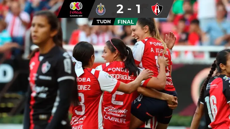 Chivas Femenil gana su quinto Clásico al hilo al derrotar al Atlas | TUDN Liga MX Femenil | TUDN
