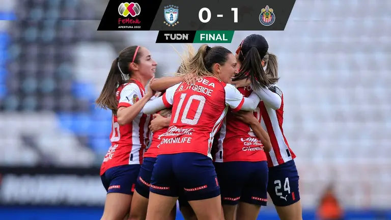 Chivas toma el liderato de la Liga MX Femenil tras vencer al Pachuca | TUDN Liga MX Femenil | TUDN