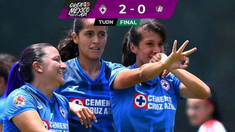 Cruz Azul 2-0 Atlético de San Luis en la Liga BBVA MX Femenil: marcador ...