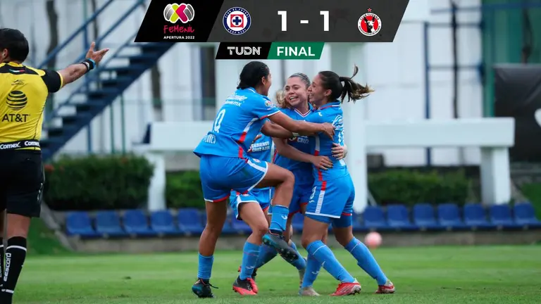 Daniela Monroy rescata a Cruz Azul y logra el empate ante Tijuana ...
