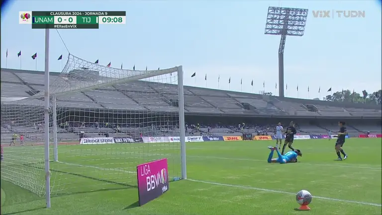 ¡Era la oportunidad de las caninas! Heidi González se queda con la bola ...