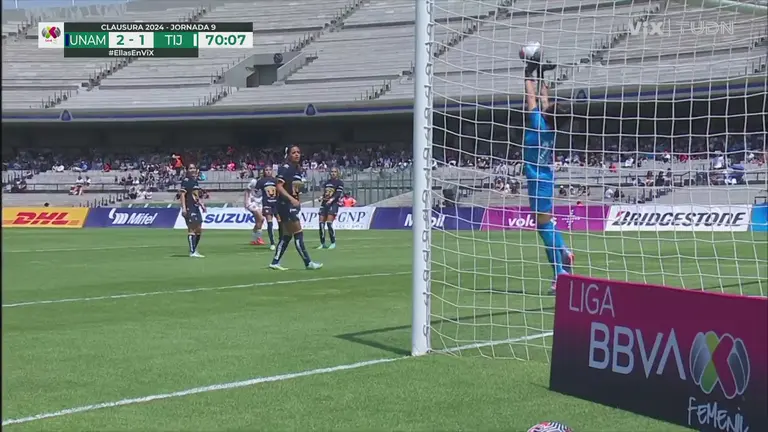 ¡Está siendo factor! Heidi González otra vez responde al peligro | TUDN ...