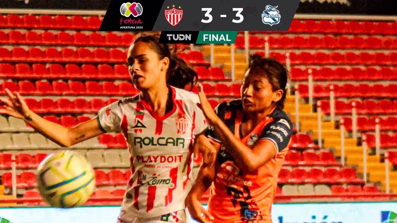 ¡Feria de goles! Puebla remonta al 90' a Necaxa en Aguascalientes ...