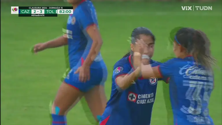 ¡Gol de Cruz Azul! Ximena Ríos la pone pegada al poste para el 2-3 ...