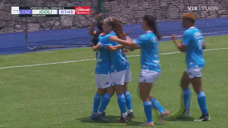 ¡Gol de Cruz Azul! Ximena Ríos se sacude la malaria y pone el 1-0 ...
