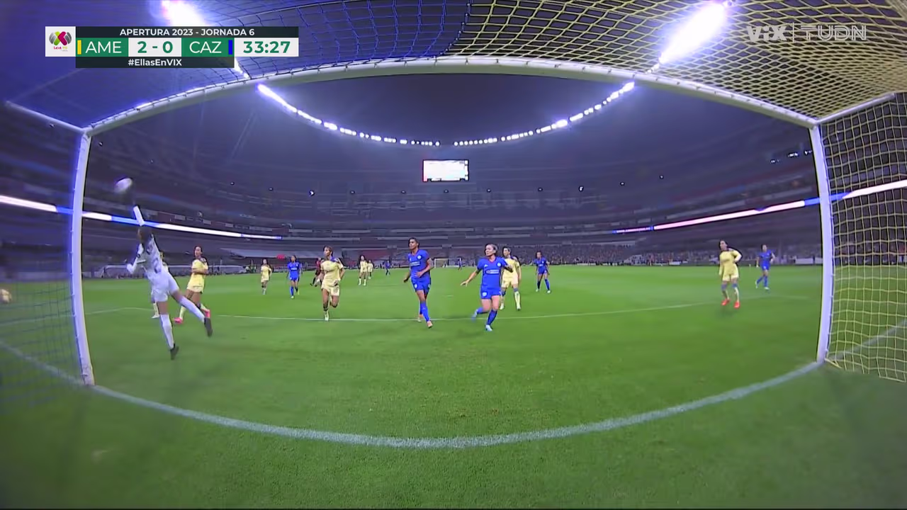 ¡Itzel González evita el primero del Cruz Azul! | TUDN Liga MX Femenil ...