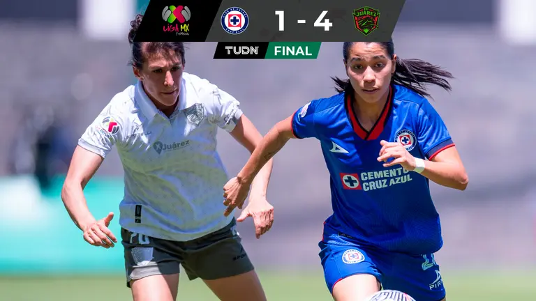 Juárez logra un valioso triunfo ante Cruz Azul en la jornada 10 | TUDN Liga MX Femenil | TUDN