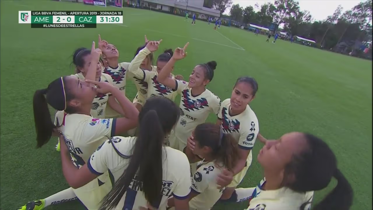 América vs Cruz Azul – Gol de Daniela Espinosa con dedicatoria a Diana ...