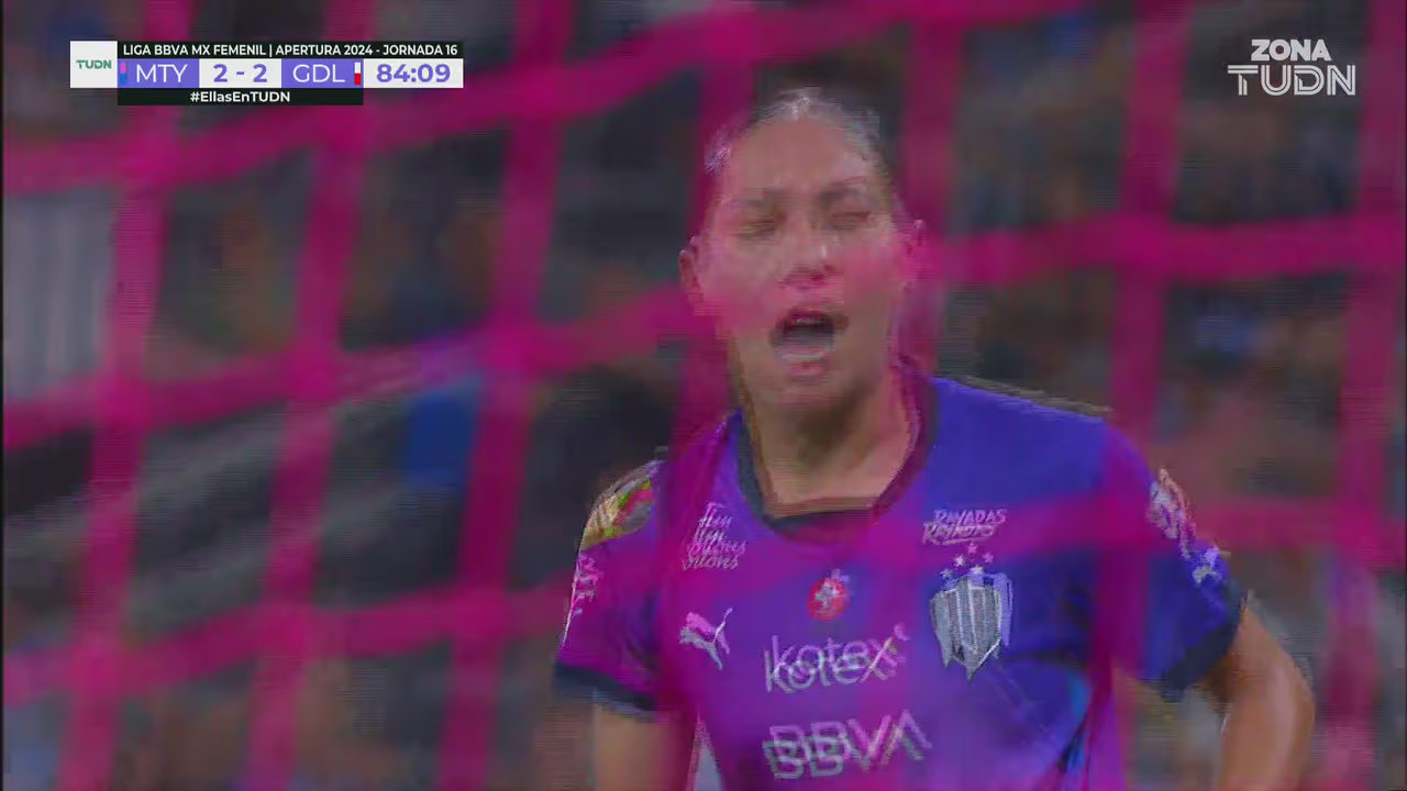 ¡Llegó el empate para Rayadas! Gool de Mayra Delgadillo | TUDN Liga MX ...