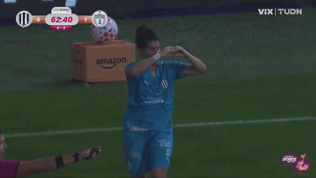 ¡Lucía García se hace presente! El cuarto de Rayadas | TUDN Liga MX ...