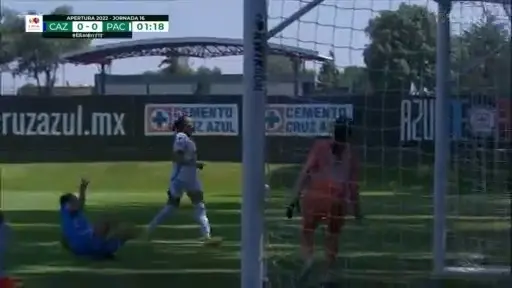 ¡No pudo anotar! 'Blue' se pierde el primero para Cruz Azul | TUDN Liga ...