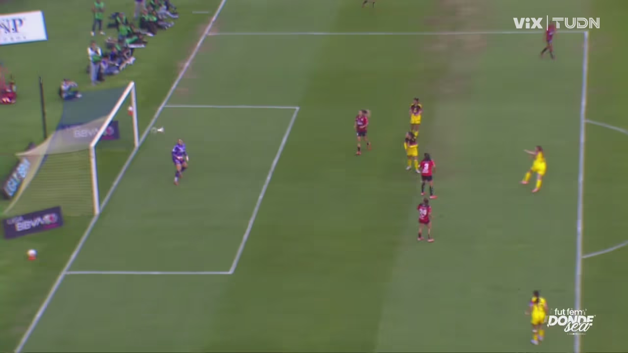 ¡No te lo puedo creer, el poste le niega el gol a Nicki Hernández ...