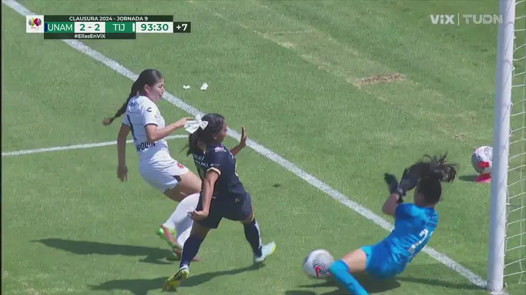 Qué par de atajadas de Heidi González para impedir otra mordida | TUDN ...