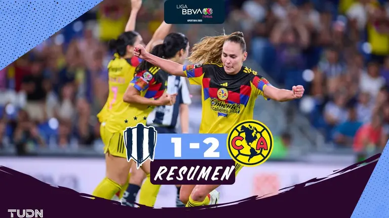 Rayadas vs. América, resumen y goles del partido de la Liga MX Femenil | TUDN Liga MX Femenil | TUDN