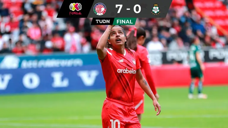 Resumen | Toluca bailó y chamuscó a Santos en el infierno con goleada ...