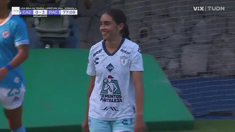 ¡Risa de incredulidad! Nayeli Díaz tenía todo para marcar el cuarto tanto | TUDN Liga MX Femenil ...