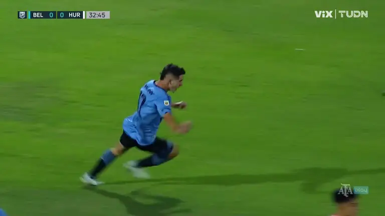 ¡Abre la cuenta Belgrano! Ulises Sánchez saca derechazo para el 1-0 ...