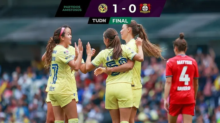 América saca resultado histórico 1-0 ante el Bayer Leverkusen | TUDN ...