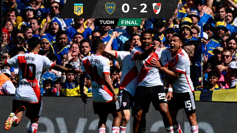River Plate se queda con el Superclásico tras vencer a Boca Juniors | TUDN Argentina Primera | TUDN
