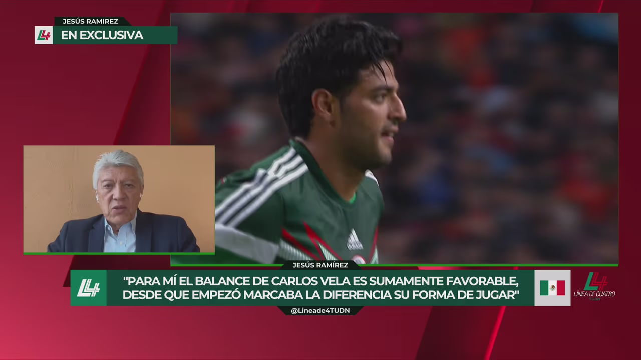 Así define 'Chucho' Ramírez a Carlos Vela | TUDN Fútbol | TUDN