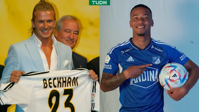 Beckham David Castro, la joya colombiana que homenajea al histórico de Real Madrid | TUDN Fútbol ...