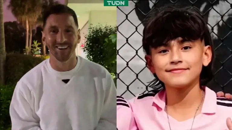 ¿Bullying? Messi llama ‘Peso Pluma’ a un amigo de su hijo Thiago | TUDN ...