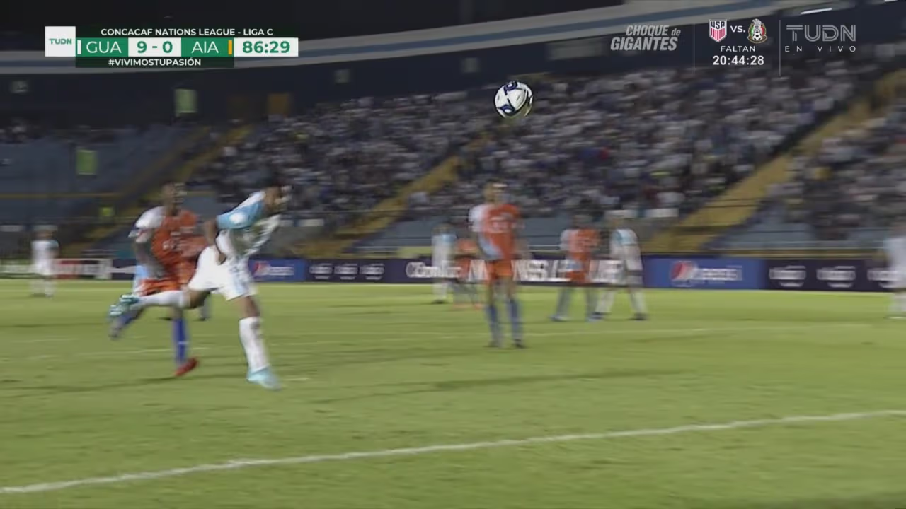Guatemala 9-0 Anguila: Danilo Guerra anota su cuarto gol de la noche ...